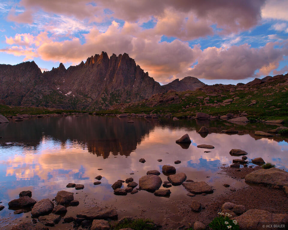 Jagged Sunset | Weminuche Wilderness, Colorado | Mountain Photography ...