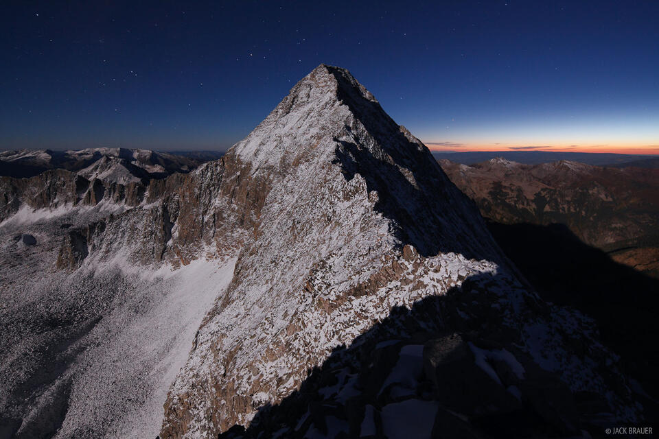 Mountains in the Moonlight | Mountain Photography by Jack Brauer