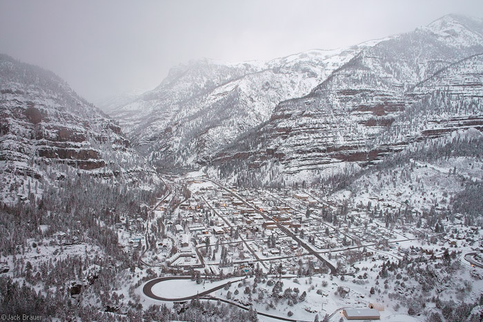 Ouray Smothered in Snow | Ouray, Colorado | Mountain Photography by ...